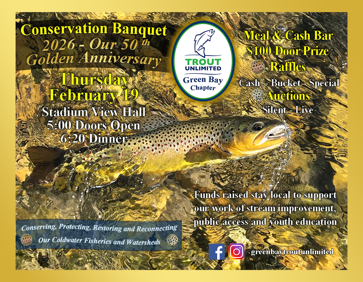 Conservation Fundraising Banquet - Green Bay Trout Unlimited